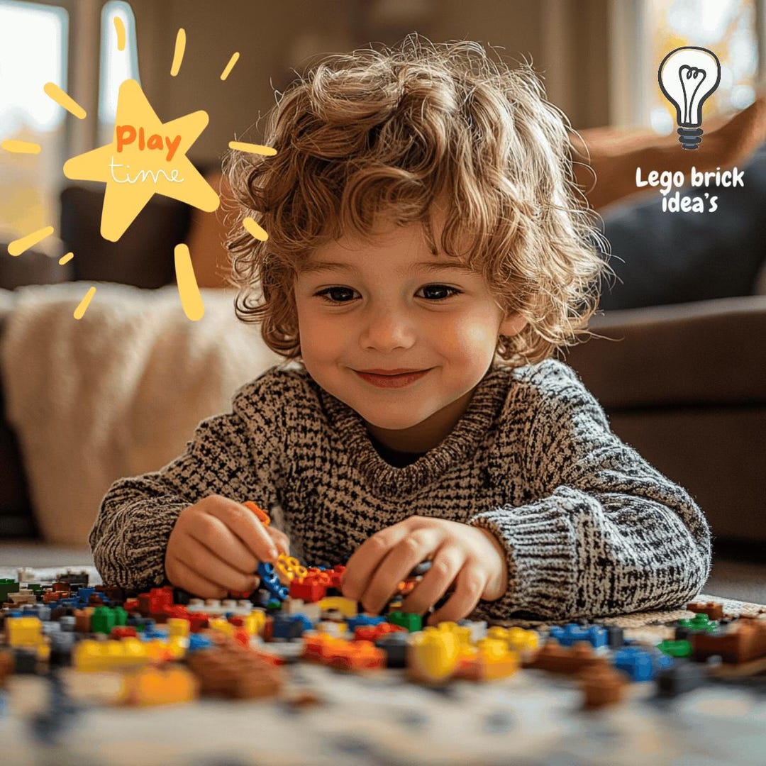 Lego Brick Building Idea's: Spark Creativity With This Digital Download ...