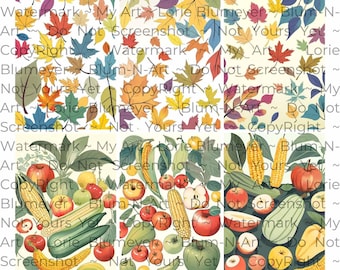 Bright Succulent: ATC Digital Collage Sheets. ATC Size (2.5" X 3.5 ...