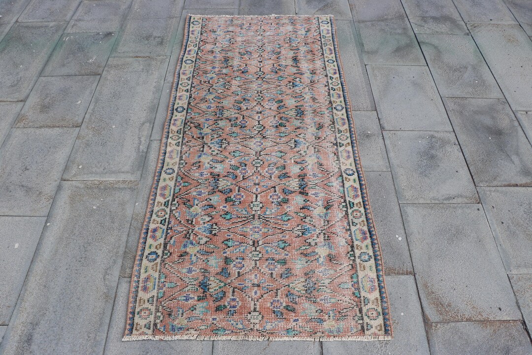 Turkish Rug, Vintage Rug, 3x6 Small Rugs, Faded Anatolian Rug, Rugs for ...