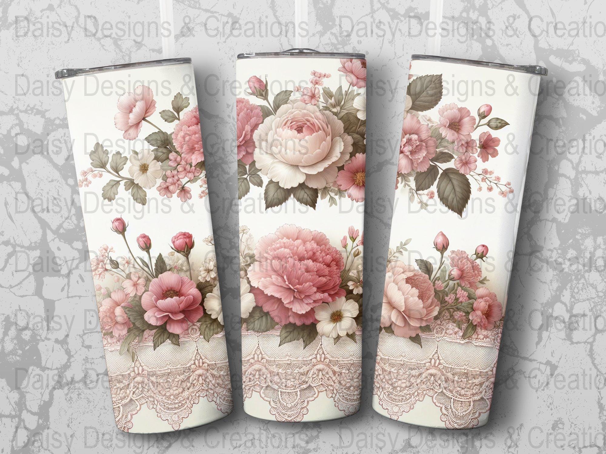 Blush Floral Lace Border PNG Design – Romantic Vintage Wedding Clipart ...