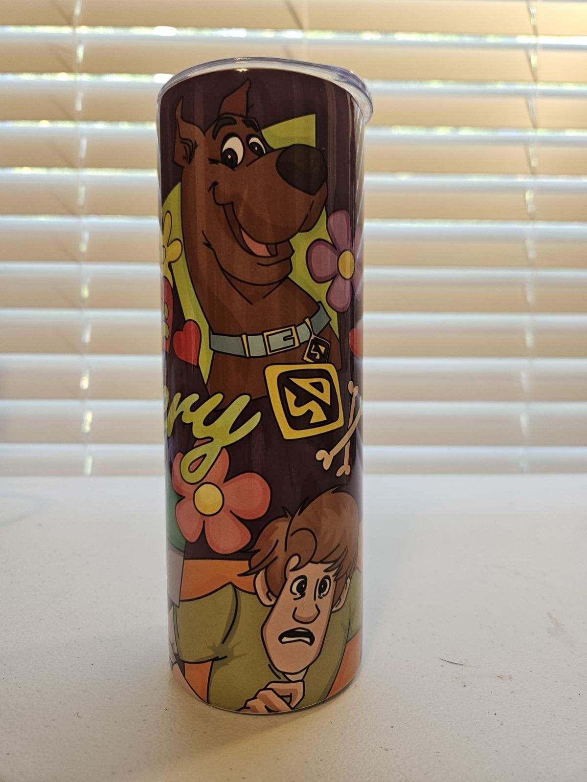 Scooby-doo 20oz Skinny Sublimation Tumbler - Etsy