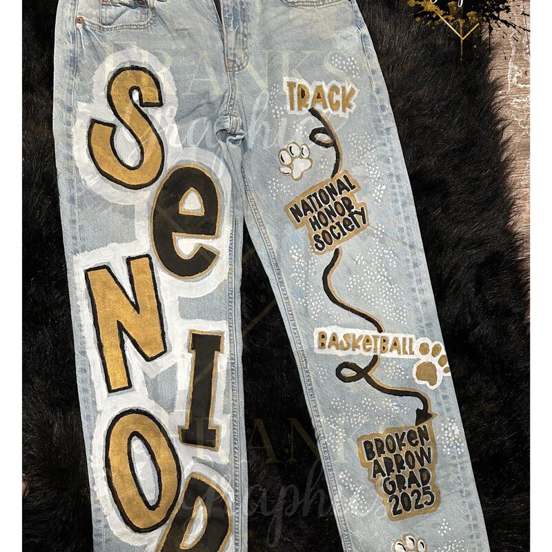 Customized Jeans - Etsy