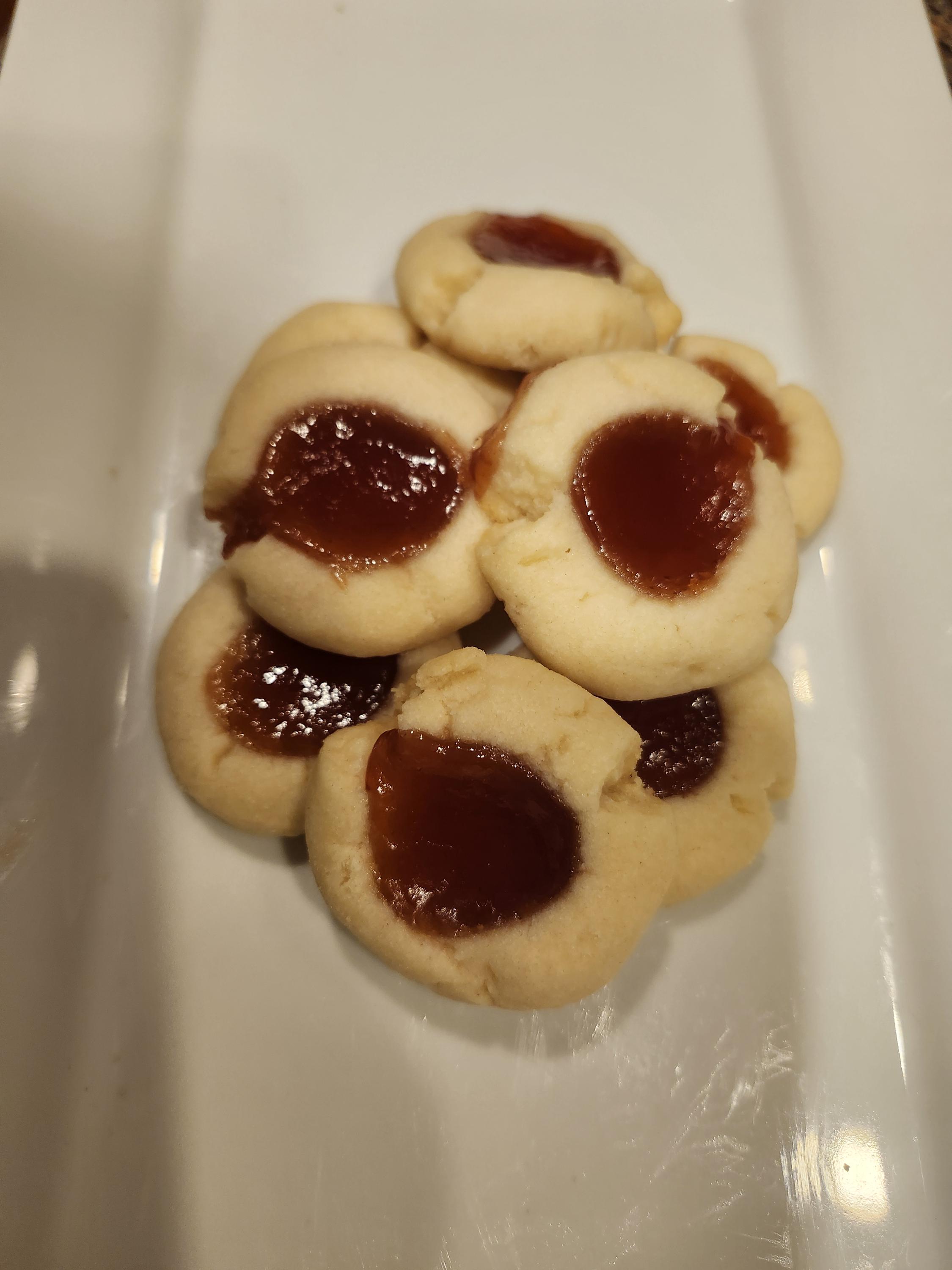 Jelly Thumbprint Cookies - Etsy