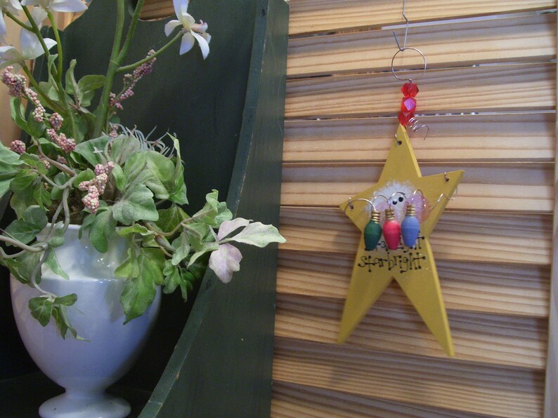 Starlight Starbright Star With Christmas Tree Bulbls - Etsy