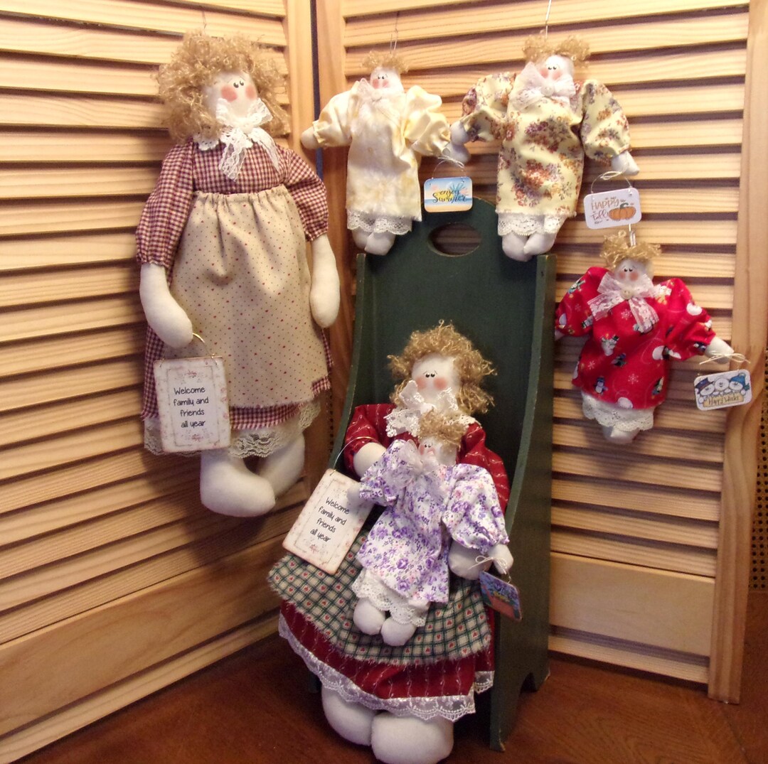Annabelle and Annalese "welcome Family and Friends All Year" Dolls - Etsy