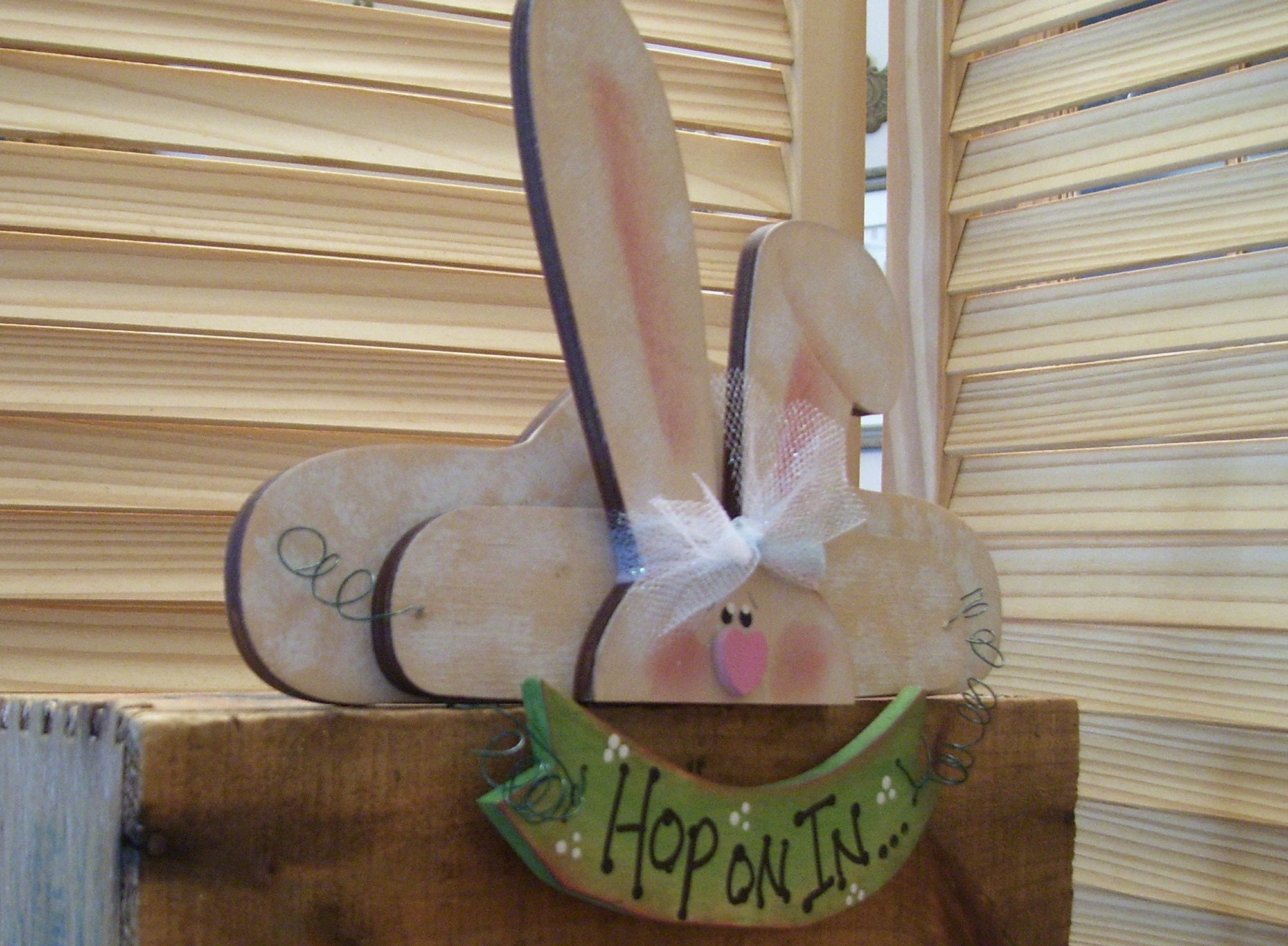 Hop on in Bunny - Etsy