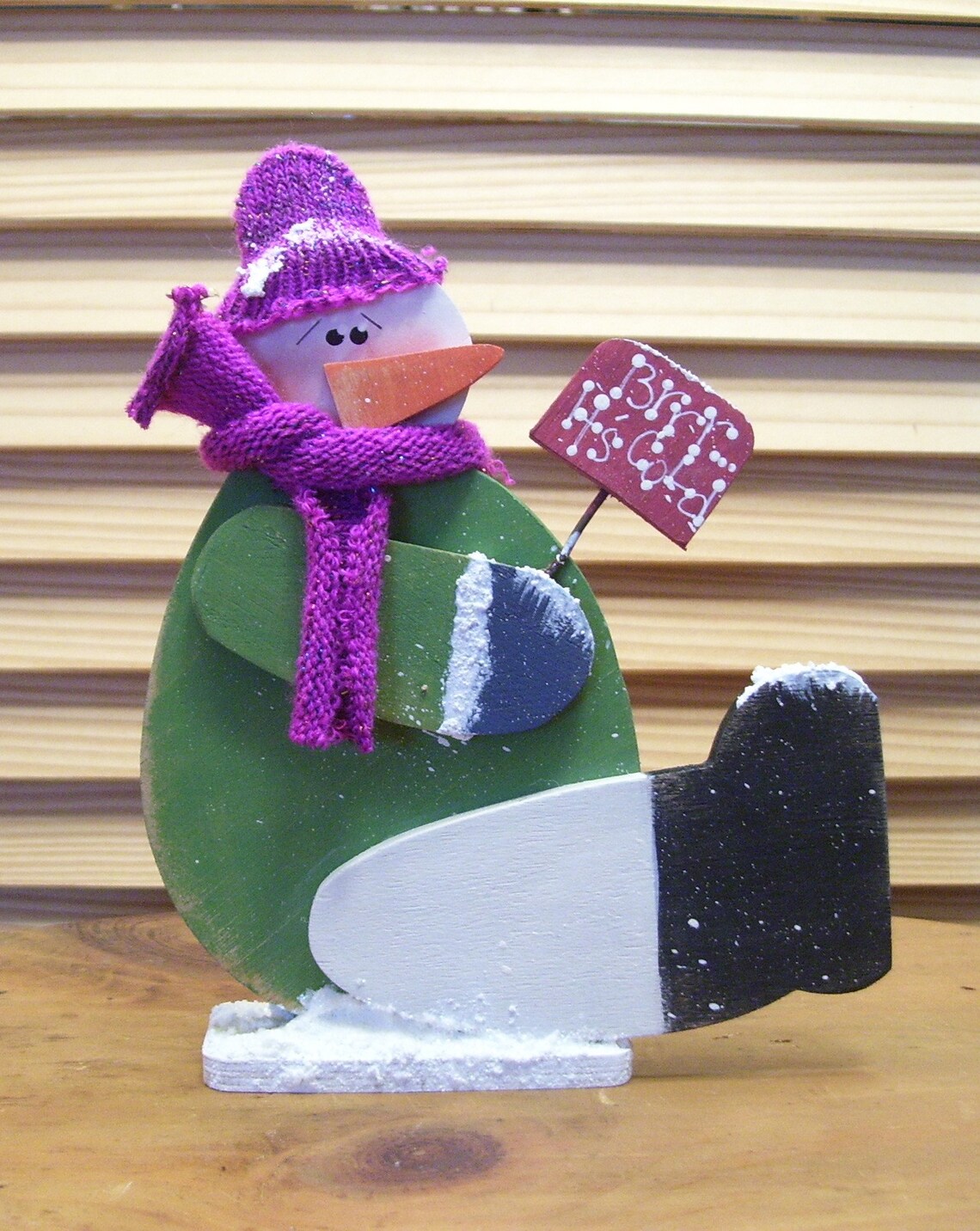 Brrr It's Cold Jack the Snowman - Etsy