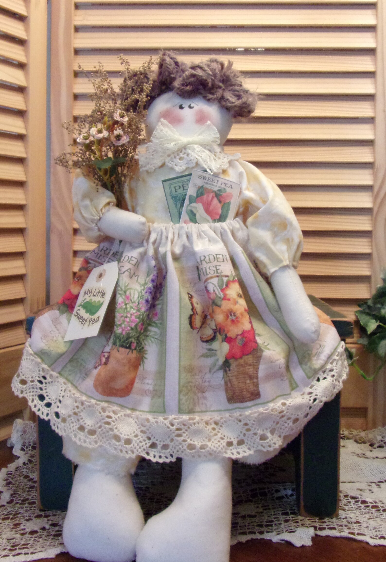 Ann Sweet Pea Doll Baby | Etsy