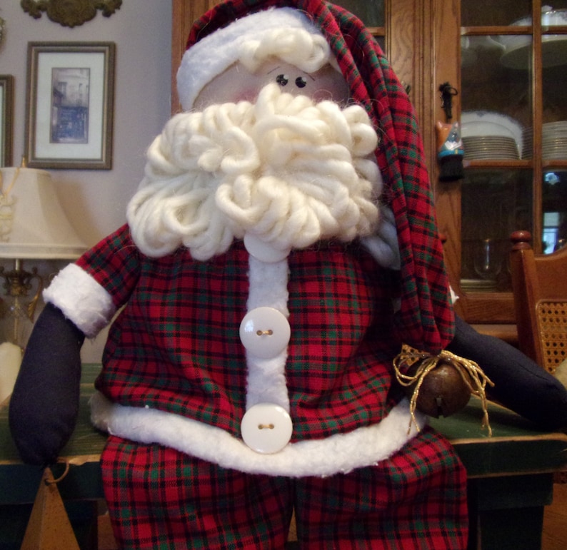 Jolly St. Nick Santa With His Rusty Star - Etsy