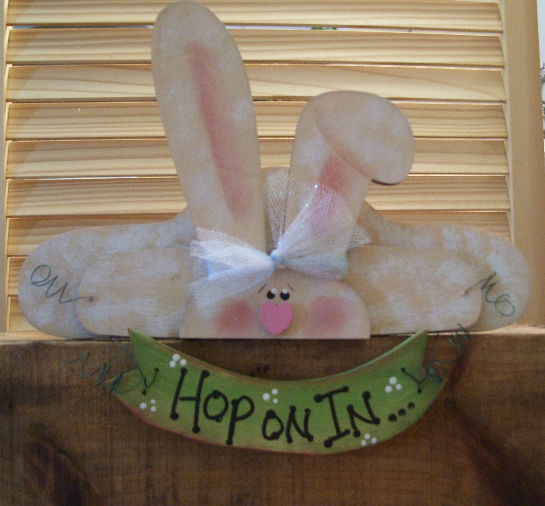 Hop on in Bunny - Etsy