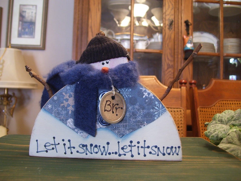 Brrr...let It Snowman - Etsy
