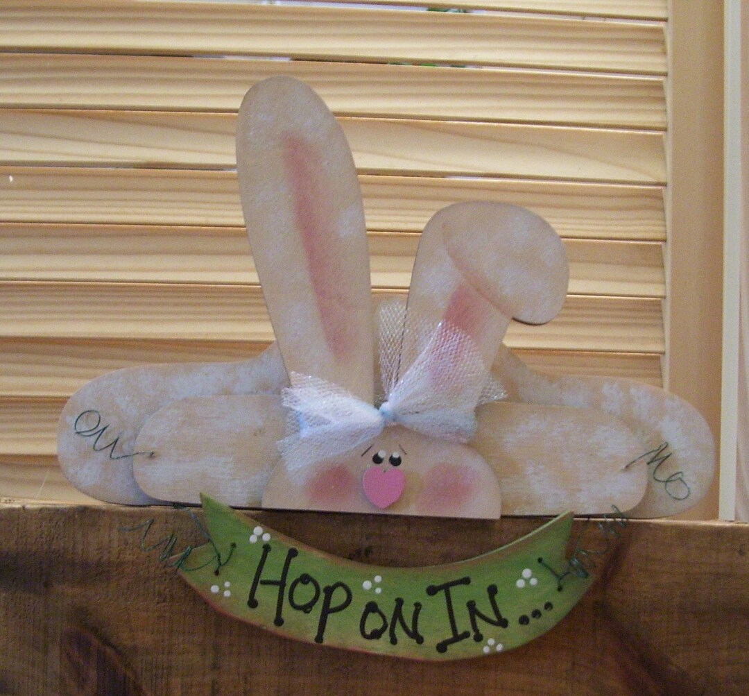 Hop on in Bunny - Etsy