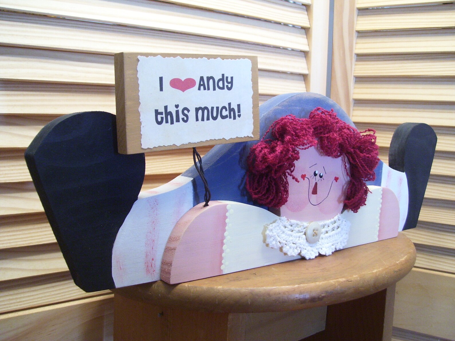 Raggedy Annie i Heart Andy This Much | Etsy