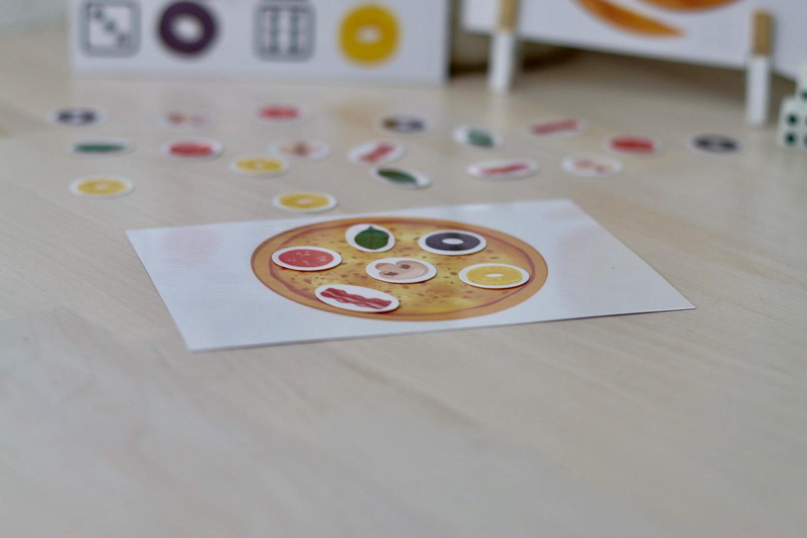 Roll a Pizza Activity - Etsy
