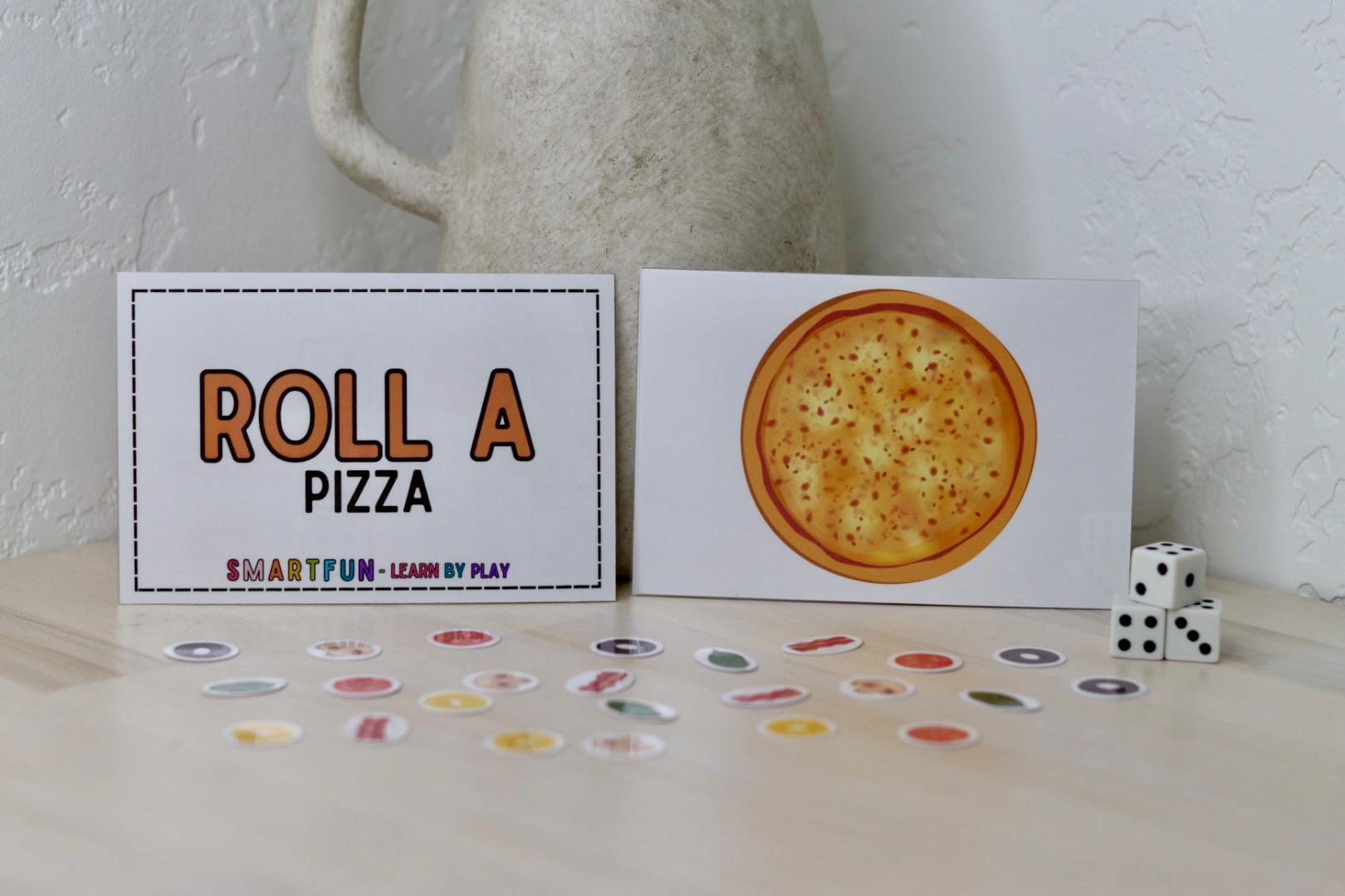 Roll a Pizza Activity - Etsy