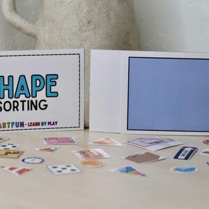 Shape Sorting Activity - Etsy