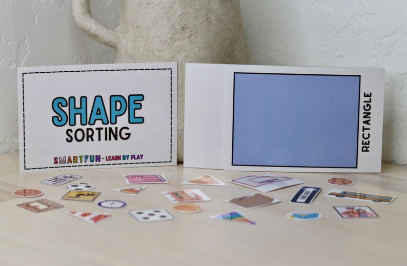 Shape Sorting Activity - Etsy