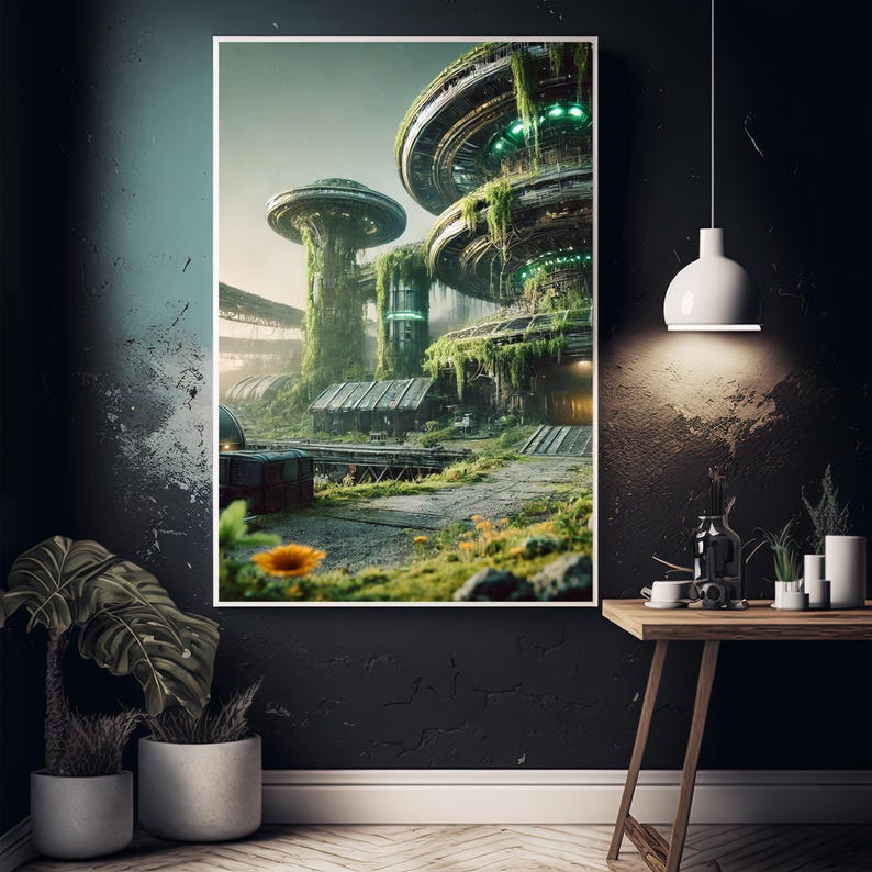 Eco-friendly Sustainable Architecture - Exo-planet Green Habitat ...