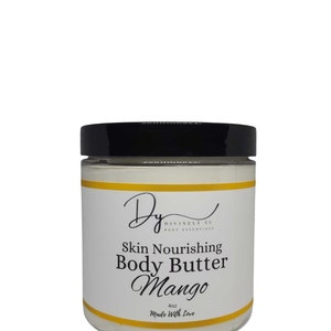 Mango Body Butter - Luxurious Whipped Body Butter for Glowing Skin ...