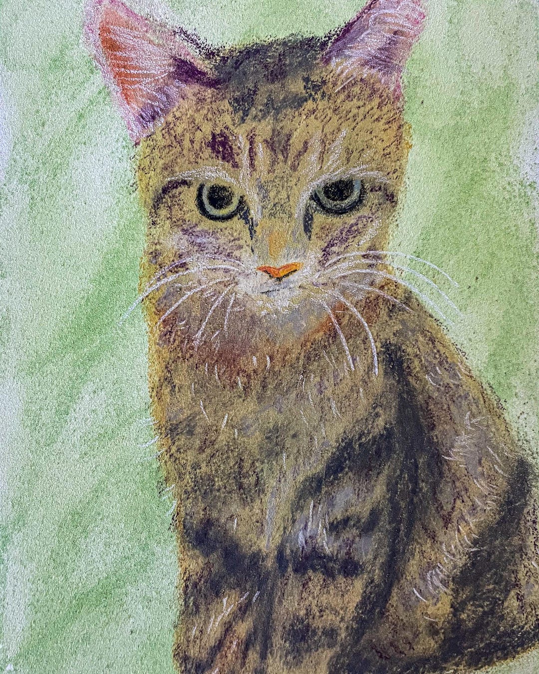 Custom Pet Pastel Portrait, Handmade Art Gift (unframed) - Etsy