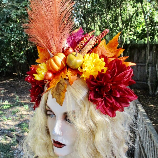 Pagan Flower Crown - Etsy