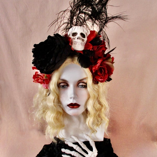 Skull Headpiece - Etsy