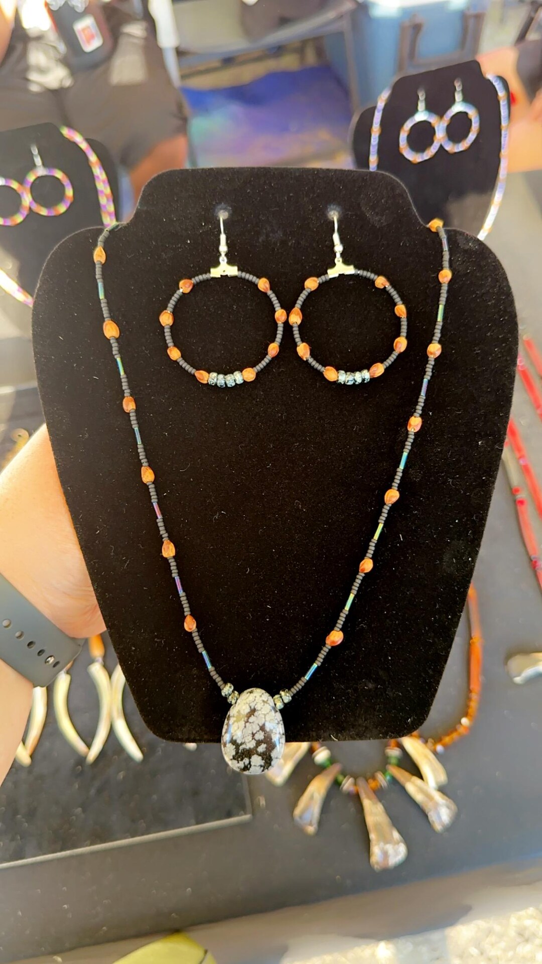 Native American Ghost Beads Set - Etsy