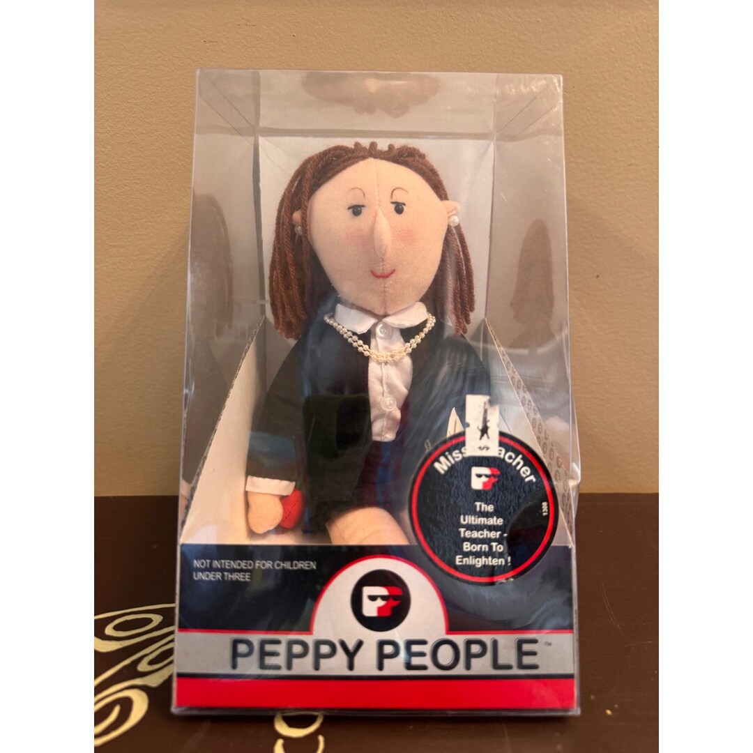 1998 Peppy People Miss Teacher Doll New in Box - Etsy