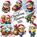 Christmas Minions Watercolor Clipart, 8 PNG Files (digital Download) - Etsy