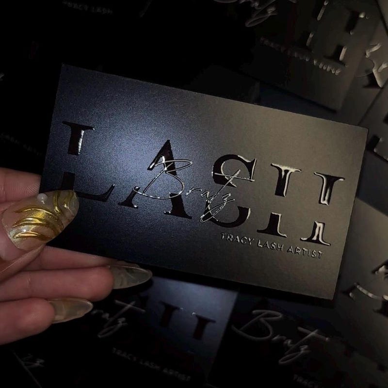 Raised Business Cards - Etsy UK