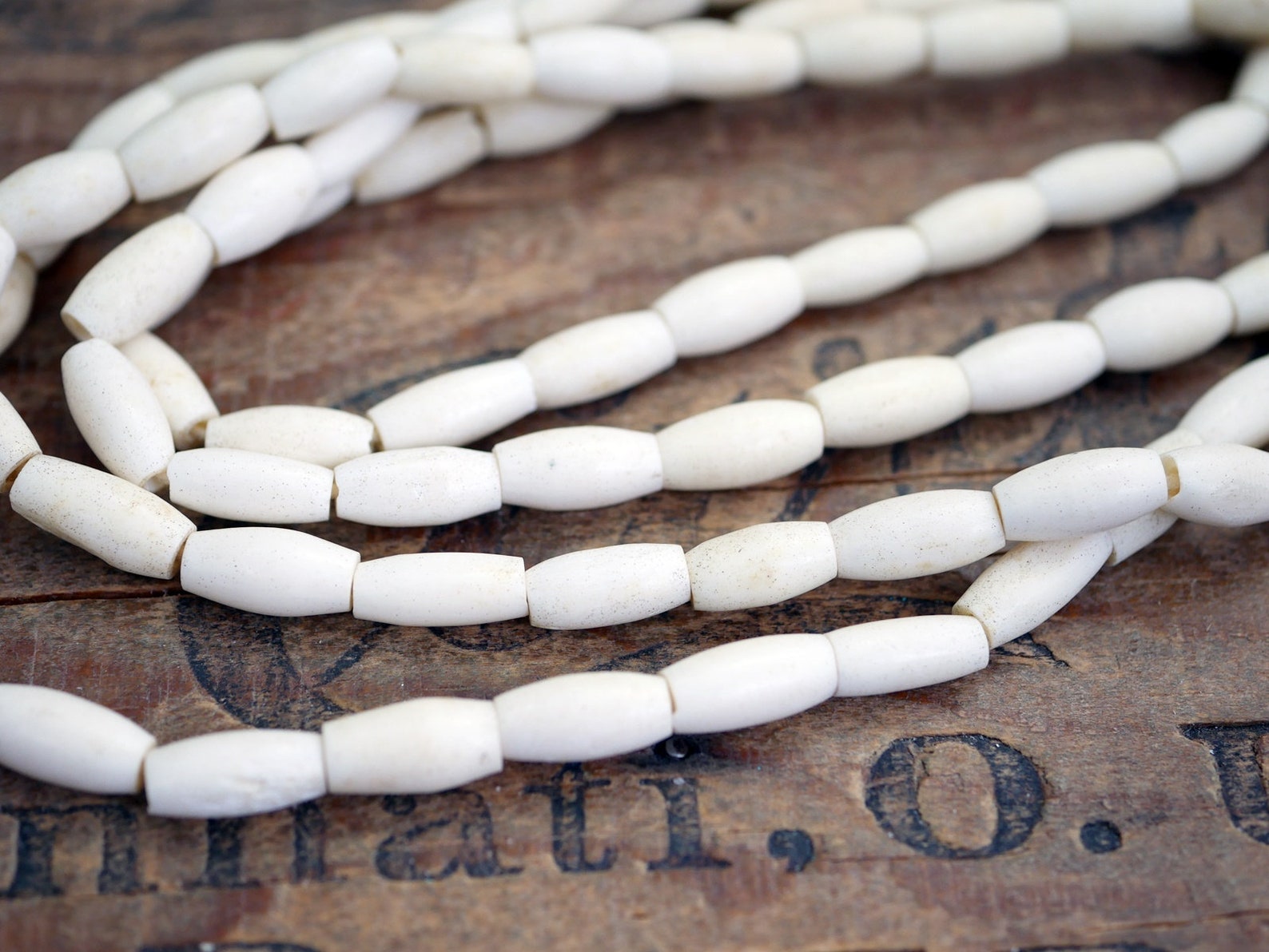 Bone Hairpipe Beads Cattle Bone Hairpipe Tubes 13x8mm Hair - Etsy