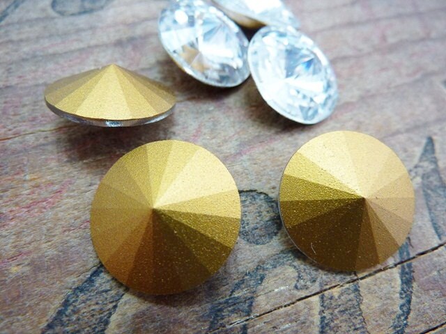 Swarovski Rivoli Rhinestone Crystal Vintage Swarovski | Etsy