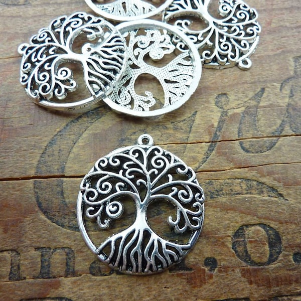 Pewter Tree of Life - Etsy