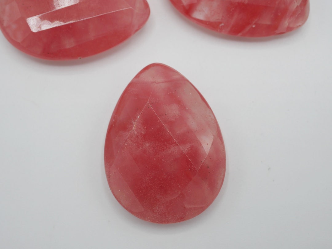 Cherry Quartz Pendant Stone 40x32mm Large Pendant 1 Pc X634 - Etsy
