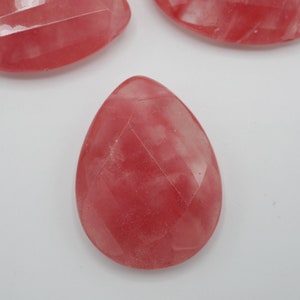 Cherry Quartz Pendant Stone 40x32mm Large Focal Pendant ( 1 Pc) X634 - Etsy