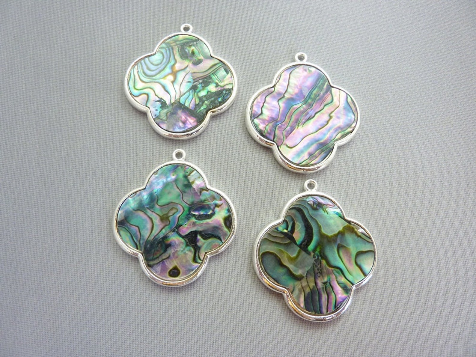 Large Shell Pendant Big Focal Pendant Beautiful Ablalone Paua - Etsy