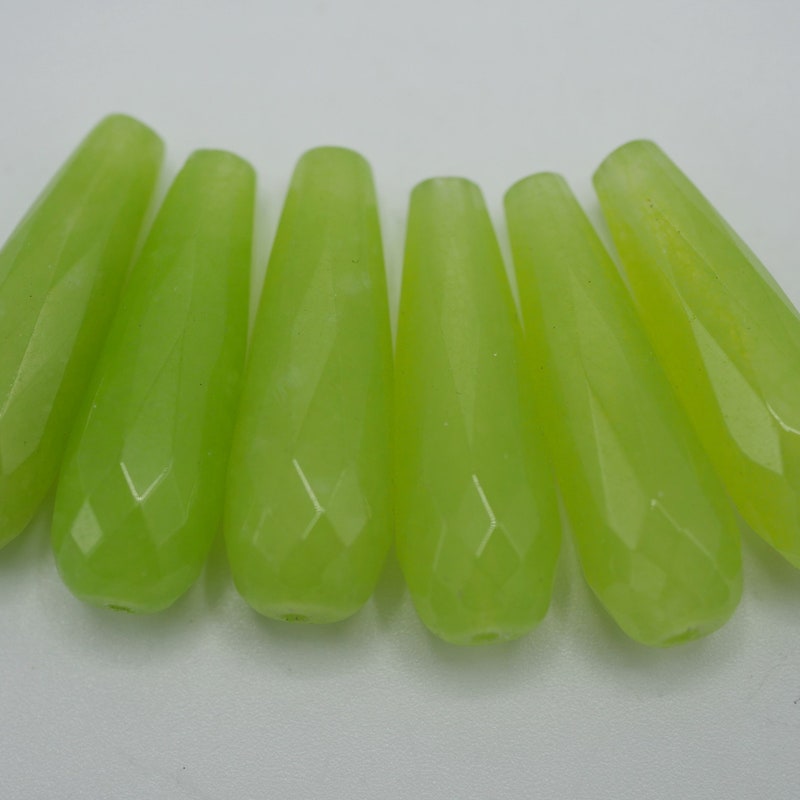 Green Teardrop - Etsy