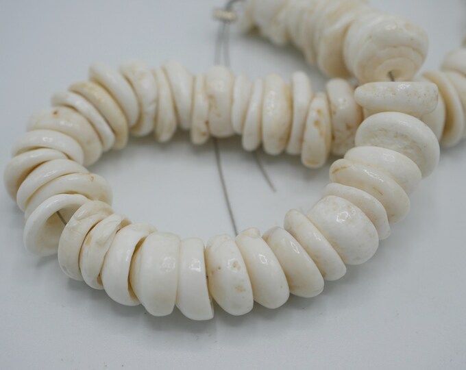 Vintage Large Puka Shells 13-14mm Real Puka Shells 80 Shells - Etsy