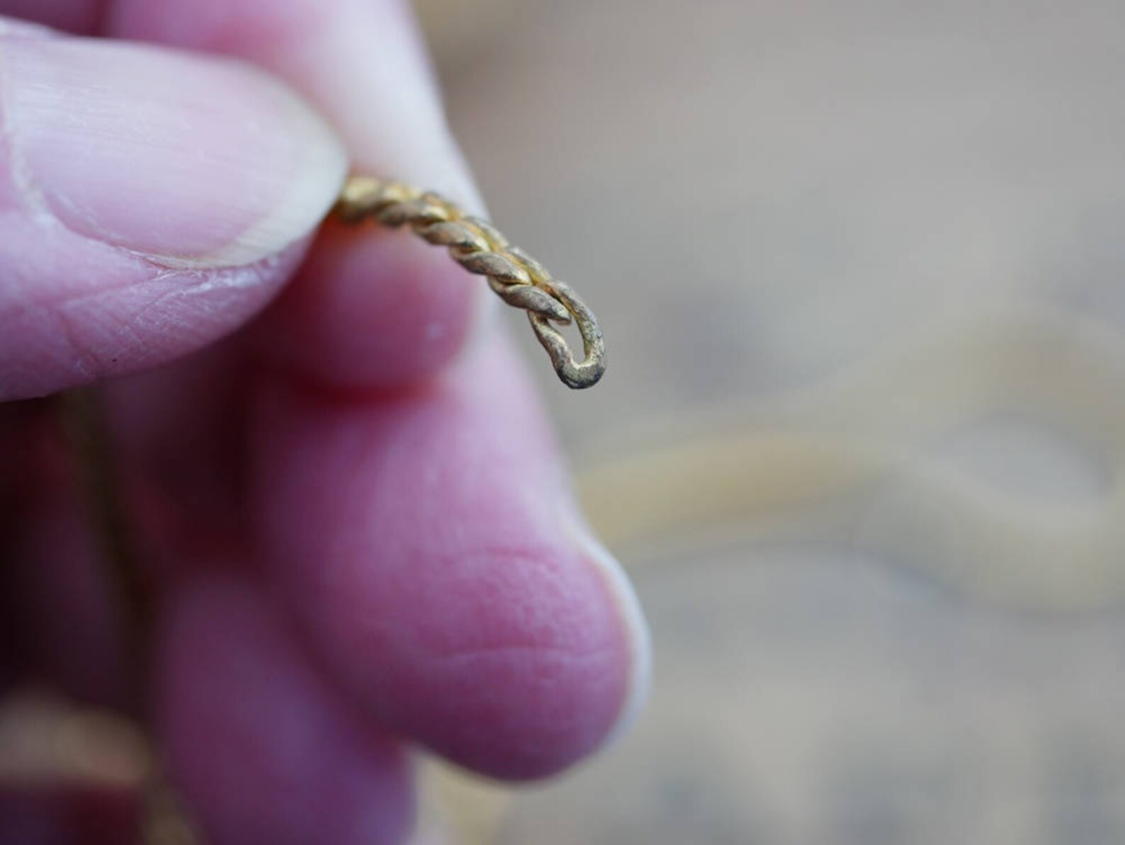 Vintage Gold Chain Brass Chain Round Serpentine Chain Solid Brass Chain ...