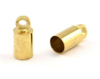 Brass end caps | Etsy
