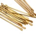 Paddle Eye Pins 12 Raw Brass Paddle Eye Pins Customized Size - Etsy