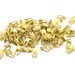 Snake Chain End, 30 Raw Brass 4mm End Caps for Soldering to Snake Chain ...