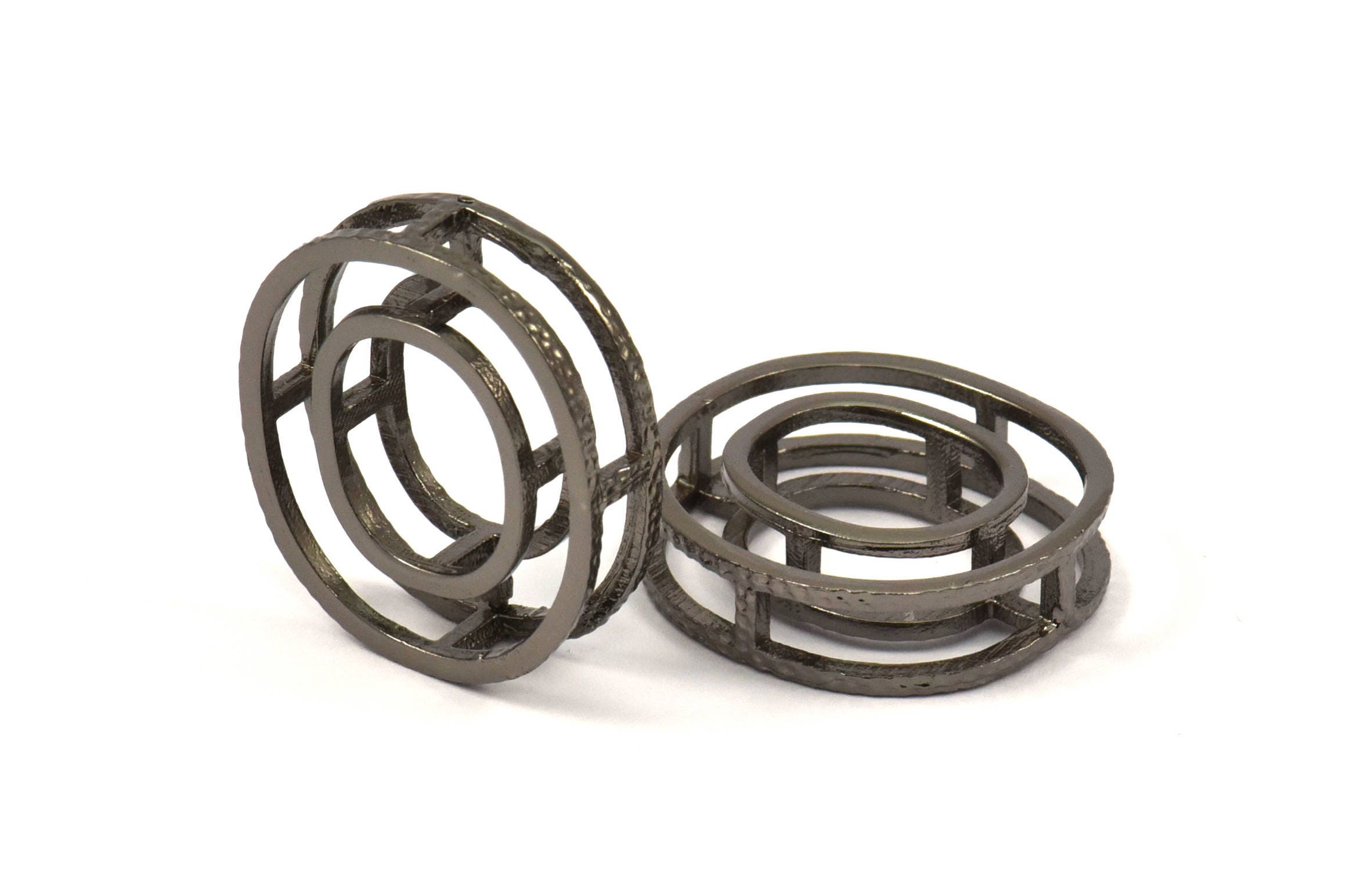 Black O Letter 2 Black Plated O Letter Initials Uppercase | Etsy