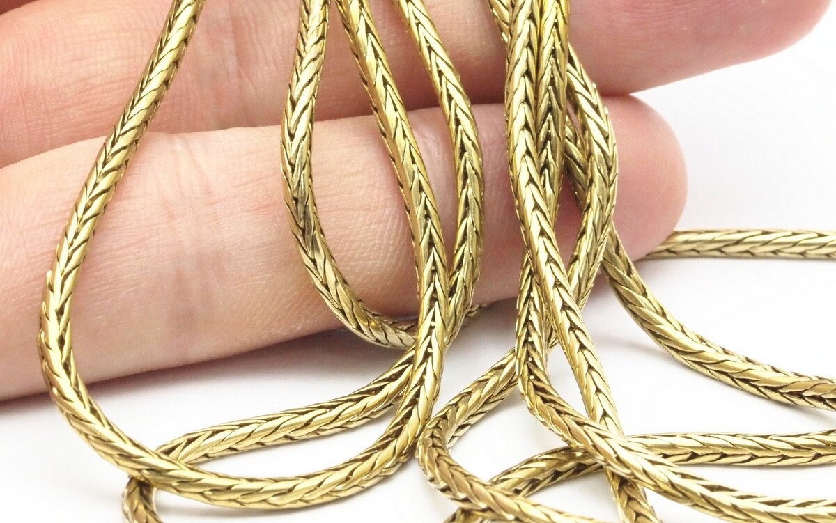 Brass Snake - Etsy