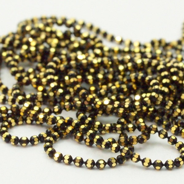 Faceted Ball Chain - Etsy