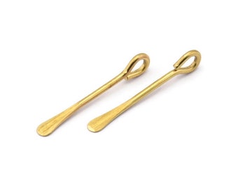 Double Paddle Pins Choose From Sterling Silver Copper - Etsy