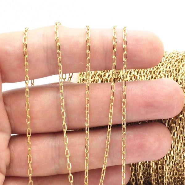 Brass Chain - Etsy