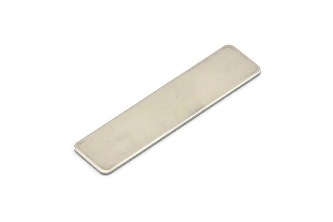 Steel Rectangle Blank, 12 Steel Rectangle Blanks, Stamping Blanks ...