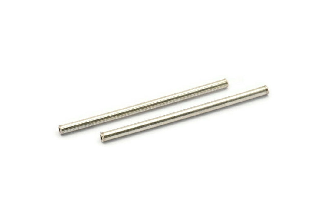 Silver Copper Tube, 10 Antique Silver Plated Copper Long Tubes (2 ...