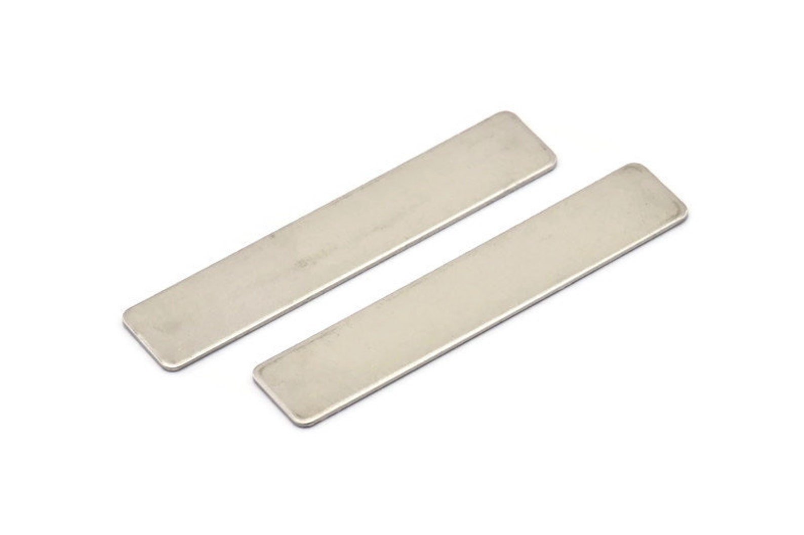 Steel Rectangle Blank 12 Steel Rectangle Blanks Stamping - Etsy